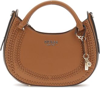 Guess Tatum Satchel Bag Caramel