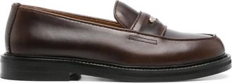 A.P.C. Brown leather A.P.C. x Marc Jacobs loafers - Marron