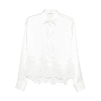 Ermanno Scervino Damen, Blusen & Hemden, Wei&szlig;, MGr&ouml;&szlig;e