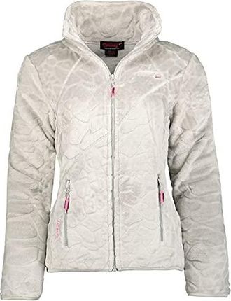 Geographical Norway UNIVERS LADY - Polaire Chaude Douce Femme Confortable - Veste Hiver Chaud Femmes Doux - Sweat Epais Longues Manches - Pull Parfait Fourrure Confort GR