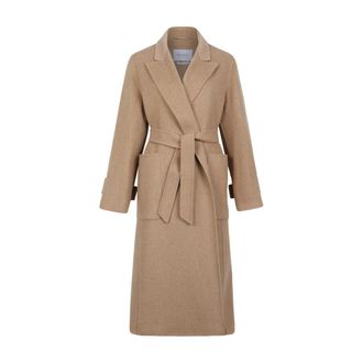 Max Mara Femme, Manteaux, Brun, Taille: 34 FR Manteau Ribelle
