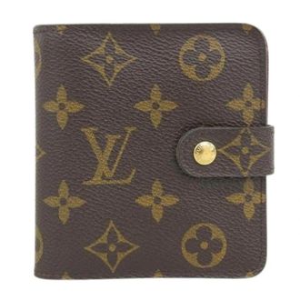 Louis Vuitton Pre-owned Vintage Monogram Bi-fold Wallet - - Pre-owned - Damen - Braun - ONE SIZE