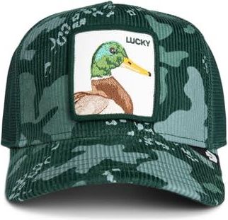 Goorin Brothers Casquette de camionneur Duck Camo Guard - Vert fonc&eacute; - Taille unique