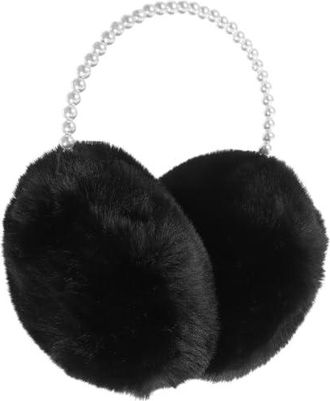 Holibanna Cache-Oreilles en Perles Chaudes pour Filles et Femmes, Prot&egrave;ge-Oreilles Peluche pour Activit&eacute;s Ext&eacute;rieures en Hiver, Bandeau Doux et Confortable
