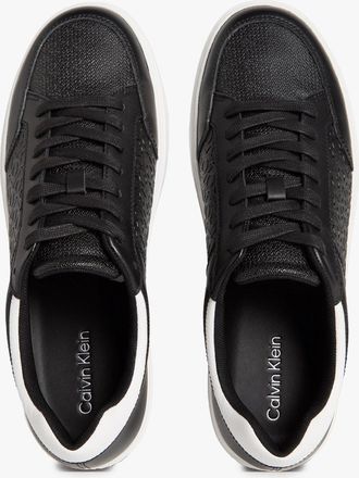 Calvin Klein Baskets en cuir &agrave; monogramme