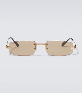 Cartier Lunettes de soleil rectangulaires
