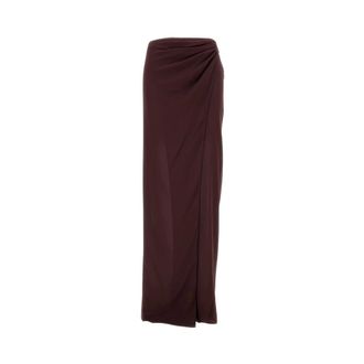 Andamane Femme, Jupes, Violet, Taille: 38 FR Maxi Skirt