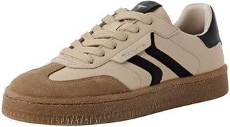 Tamaris Baskets Basses pour Femme 1-23723-44, Beige Comb, 37 EU