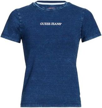 Guess T-shirt d&eacute;lav&eacute; en coton m&eacute;lang&eacute;
