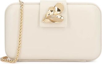 Kazar Femme, Sacs, Blanc, Taille: ONE Size Pochette en cuir v&eacute;ritable