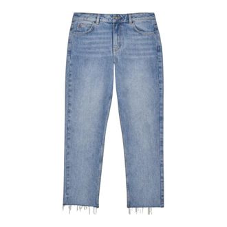 BA&SH Gerade geschnittene Jeans mit offenem Saum - - Jeans - Damen - Blau - W26