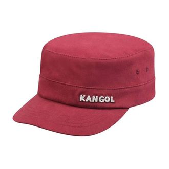 Kangol Femme, Accessoires, Rouge, Taille: S/M Casquette Armée Rouge avec Poche Cachée