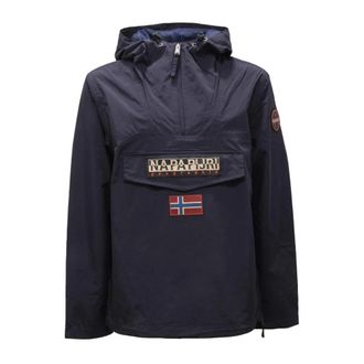 Napapijri Sommer Regenwald Jacke Blau Regular Fit - - Jackets - Herren - Blau - S