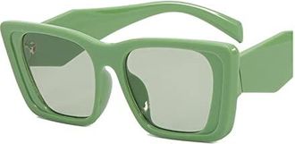 Generic Lunettes de soleil décoratives rétro oeil de chat 2025 pour hommes et femmes pour les vacances en plein air (couleur : G, taille : 1)