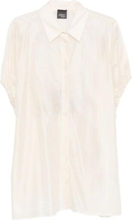 Marina Rinaldi Femme, Blouses et Chemises, Beige, Taille: 48 FR Blouses