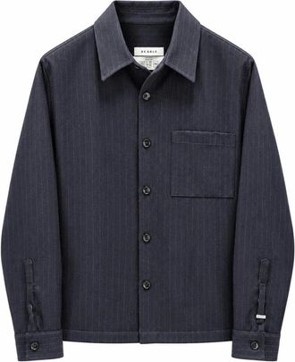 Be Able BE Able - Chemise Leroy &agrave; rayures diplomatiques - Homme - Vestes - Bleu - Taille: L