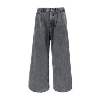 ERL Weite Jeans mit Bundfalten - - Jeans - Herren - Grau - S