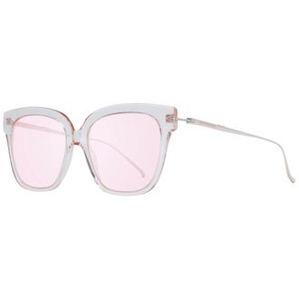 Scotch & Soda Femme, Accessoires, Rose, Taille: ONE Size Lunettes de Soleil Transparentes Or Rose