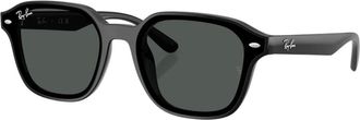 Ray-Ban unisex, Accessoires, Noir, Taille: 65 MM Lunettes de soleil Aviateur Carr&eacute;es