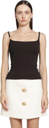 Gucci Jersey Top with Horsebit
