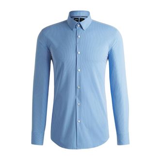 HUGO BOSS Homme, Chemises, Bleu, Taille: XL P-HANK-s-kent-C1-222