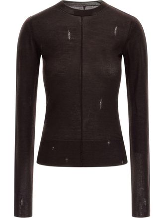 Amiri haut à effet usé - Marron