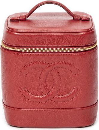 Chanel Crossbody Bags - CC Tall Vanity Case - Gr. unisize - in Rot - f&uuml;r Damen