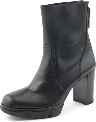 Paul Green Damen Stiefelette, Frauen Plateaustiefeletten,uebergangsstiefel,plateauabsatz,hoch,Boots,Stiefel,Bootee,Booties,Schwarz (Black),37.5 EU / 4.5 UK