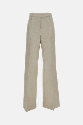 Max Mara Sporthose Aus Leinen