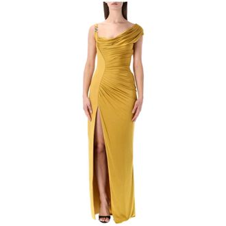 Versace Damen, Kleider, Gelb, SGr&ouml;&szlig;e