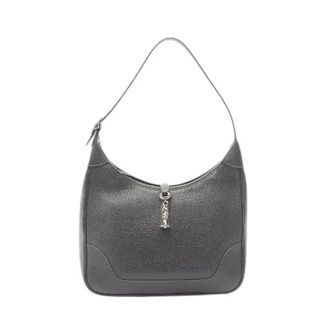 Herm&egrave;s Pre-owned Cuir sacs-main - Femme - Pre-owned - Gris - Taille: ONE Size