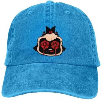 Generic Casquette de baseball Cult of The Lamb Goat Game Multicolore Chapeau &agrave; visi&egrave;re pour femme Cry Personnalis&eacute; Visi&egrave;re Protection Chapeaux Cadeau