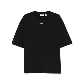 Off-white Homme, Tops, Noir, Taille: XL Logo T-shirt