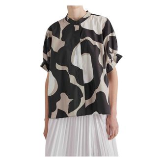 Meimeij Femme, Blouses et Chemises, Multicolore, Taille: 40 FR S1018 ST Moonbeani Camicia