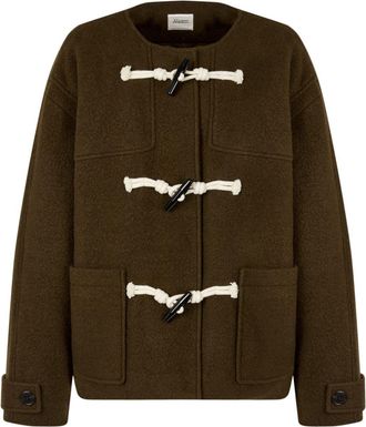 STUDIO TOMBOY Jacke mit Knebelverschluss - Braun