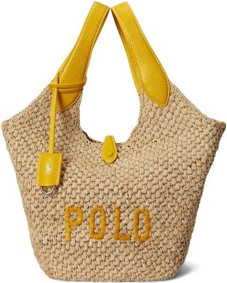 Ralph Lauren Femme, Sacs, Jaune, Taille: ONE Size Natye Bucket Bag
