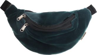 Freak Scene Gürteltasche Lou Samt dunkelgrün Bauchtasche Hüfttasche