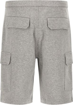 Brunello Cucinelli Cotton-Cashmere Blend Cargo Shorts - Grey