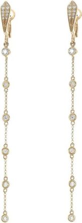 Loree Rodkin créoles en or pavées de diamant