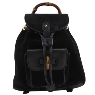 Gucci Pre-owned Vintage Rucksack - - Pre-owned - Damen - Schwarzk - ONE SIZE