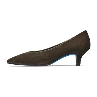 Loriblu Decollete aus Damast-Samt - - Shoes - Damen - Braun - 40 EU