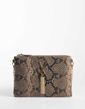 Valentino divina Clutch mit Schlangenprint-Multi