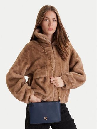 Pinko Handtasche Flat Classic AI 25-26 PCPL 100455 A0F1 Dunkelblau