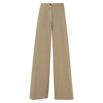Forte_Forte Wide Hosen - - Trousers - Damen - Braun - M