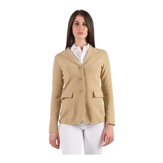 Ralph Lauren Blazer beige in Strick - S- BEI - - Jackets - Damen - Beige - M