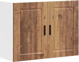 vidaXL Küchen-Hängeschrank Porto Altholz-Optik Holzwerkstoff - Vidaxl