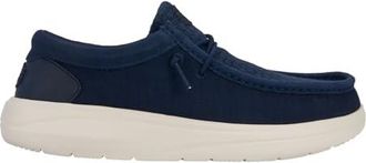 HeyDude Hey Dude Wally Comf Chaussures tissées pour homme Bleu marine, bleu marine, 45/46 EU