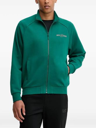 Guess Co Pullover mit Stehkragen - Grün