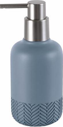 Kleine Wolke Seifenspender Herringbone, Accessoires, Farbe Mare, Material: Polyresin