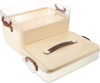 Valiclud Gro&szlig;e Mehrlagige Medikamentenbox aus Robustem Kunststoff mit Griff Tragbarer Medikamentenorganizer f&uuml;r Reisen B&uuml;ro und Zuhause